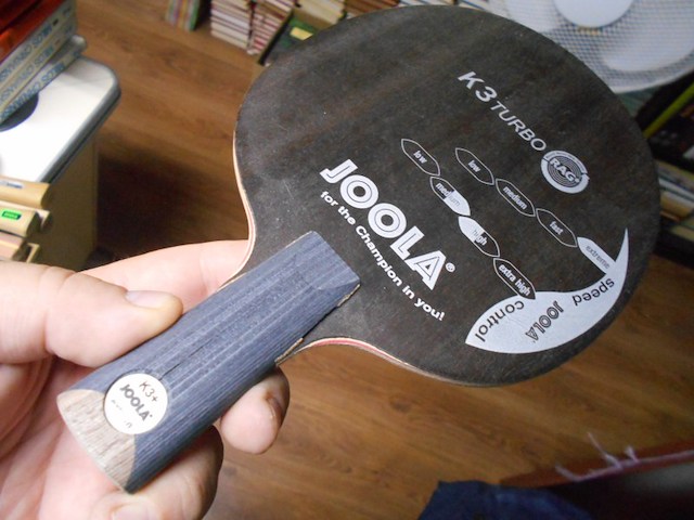Nov penholder JOOLA K3 Turbo za napadače extreme brz