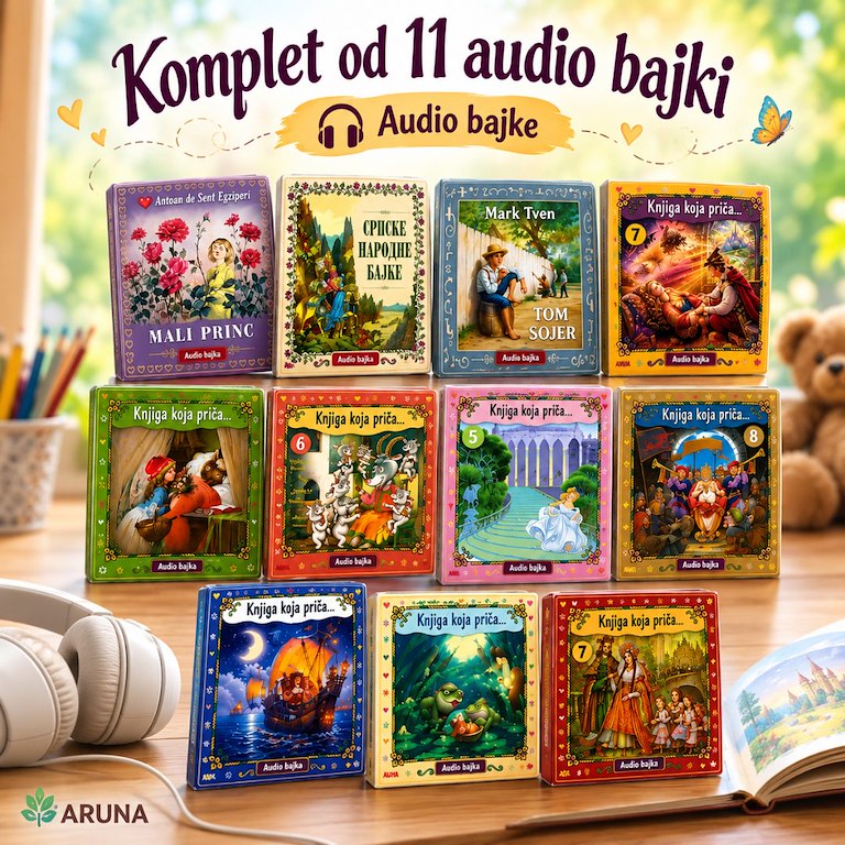 Komplet od 11 audio-bajki (mp3)
