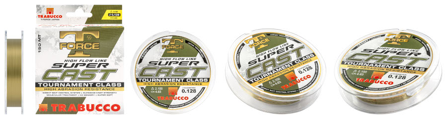 TRABUCCO SUPER CAST 150M 0.128MM