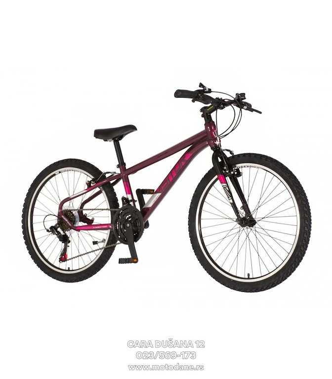 Bicikl Visitor Radiance 24 bordo perla