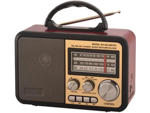 Sal Radio aparat NS-8897BT/C AM/FM/SW
