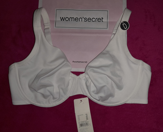 WS beli ojacani bralette microfiber,žica 80D NOVO%