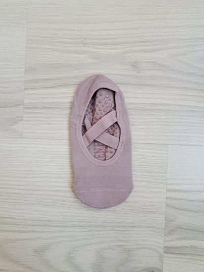 Yoga neklizajuce carape - puder Ljubicasta NOVO