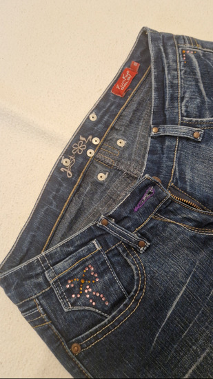Y2K farmerke low waist