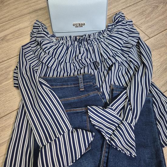Farmerke i bluza S