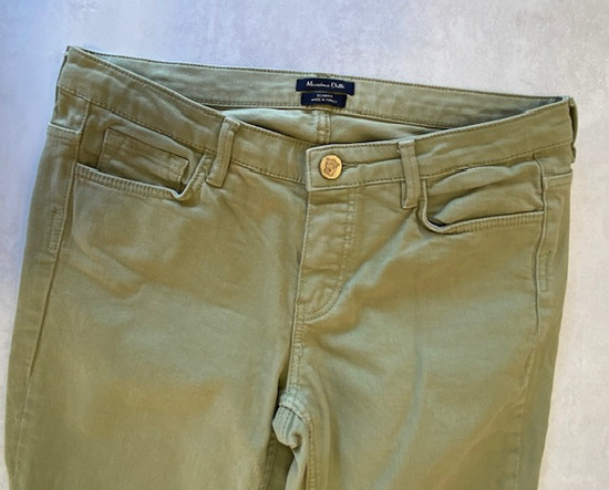 VIKEND AKCIJA! Massimo Dutti Maslinaste Farmerice