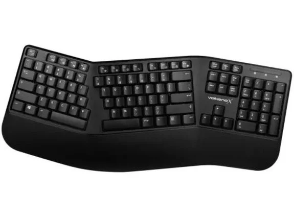 VolkanoX Tastatura Ergo VK-20300-BK[V2] Bežična US