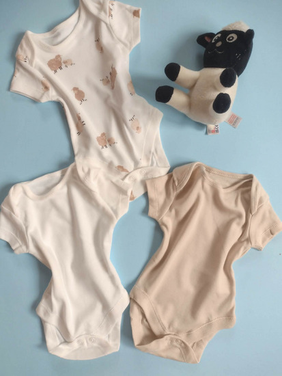 Nov Primark set 3 bodica vel 56