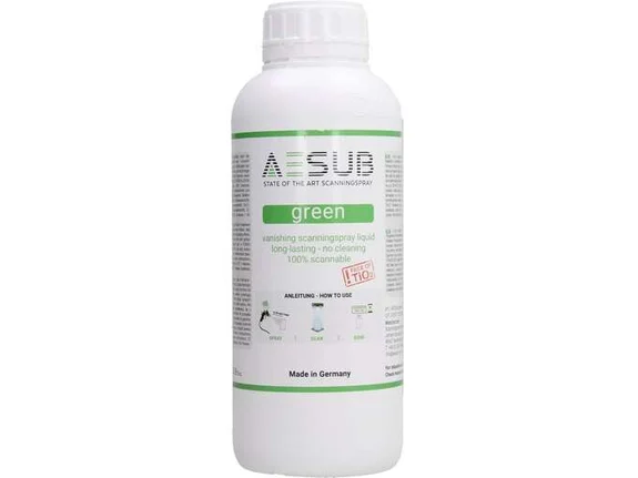 Aesub Green sprej za 3D skeniranje 1000 ml