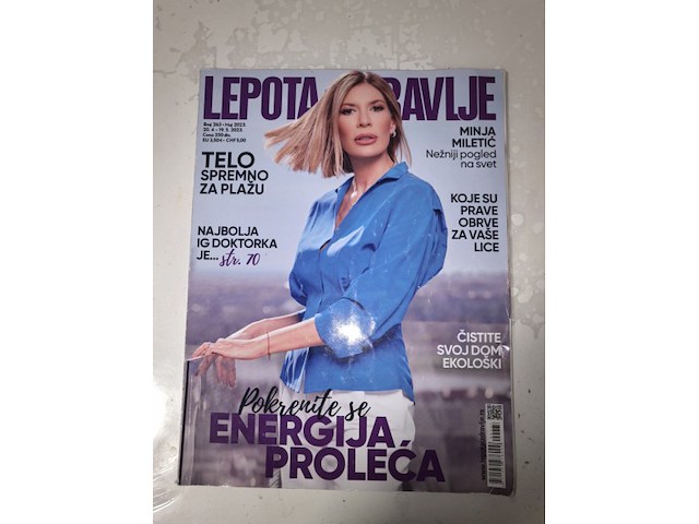 Lepota i zdravlje Maj 2023 Minja Miletic