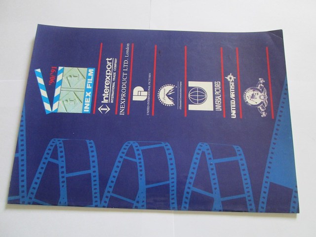 INEX film katalog 90/91 - Nindza Kornjace