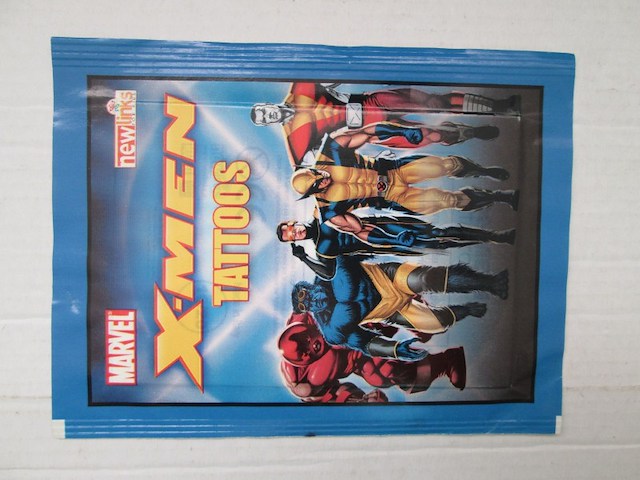 X MEN - Tattoos  puna kesica - RARE