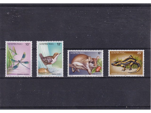 Luksemburg 1987 Fauna