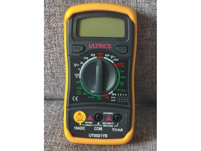 ULTRICS digitalni multimetar (unimer)