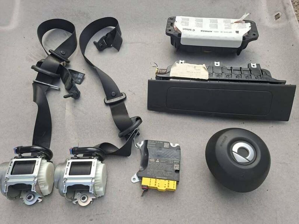 SET AIRBAGA ZA ZA SMART FORFOUR | Set airbaga sa pojasevima smart