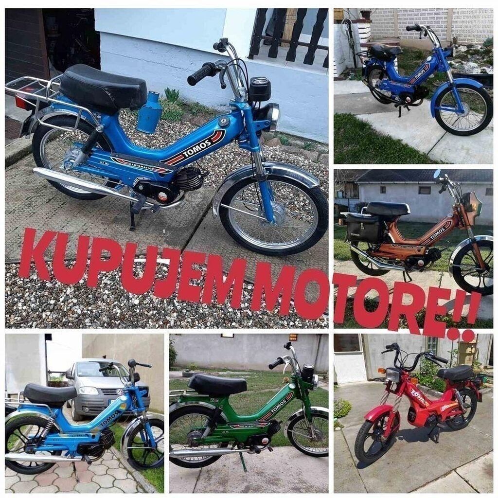 .Kupujem tomos motore a3 a5 Isplata odma Moze i bez saobracajne