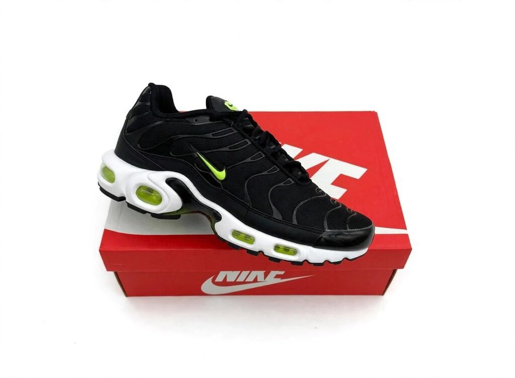 Nike Air Max Plus (TN) patike – crno/neon varijanta - Gornjište