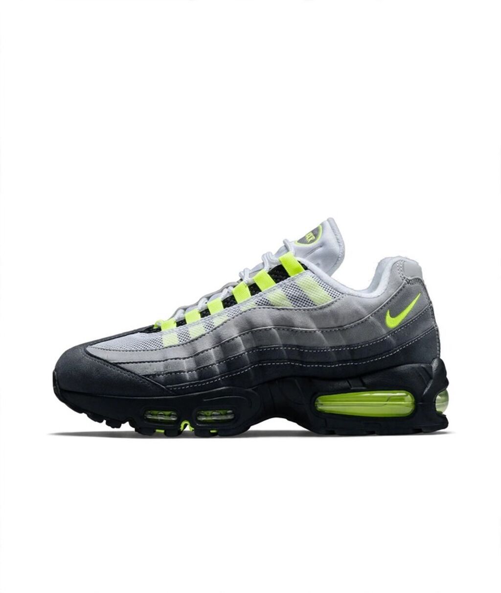 Nike Air Max 95 “Neon” patike - Model: Air Max 95 - Boje: siva