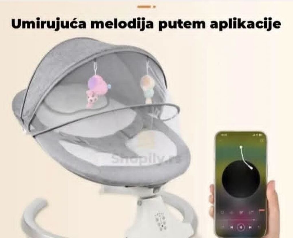 Njihalice za bebe Cena 8500 dinara Opis oglasa Ova električna