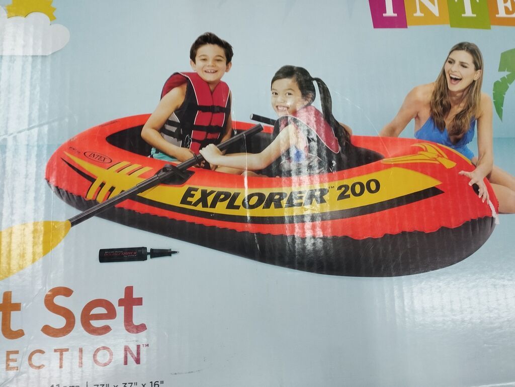 Intex Explorer 200 – gumeni čamac iz serije Wet Set Collection. -