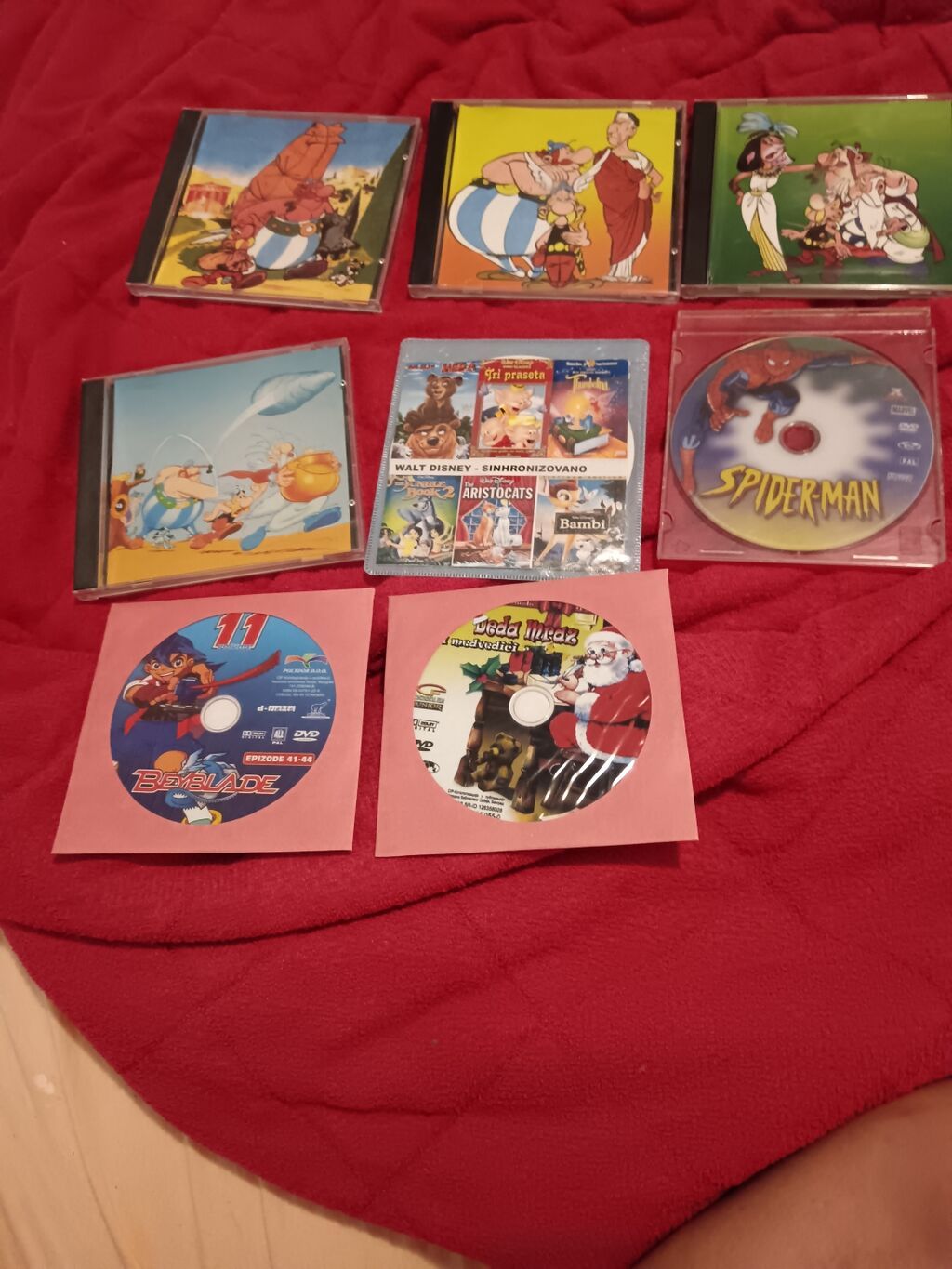 Kolekcija DVD-ova crtanih i anime filmova/serija – sinkronizovano -