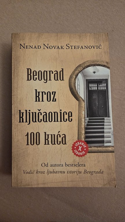 Knjiga: Beograd kroz ključao­nice 100 kuća – Nenad Novak Stefanović -
