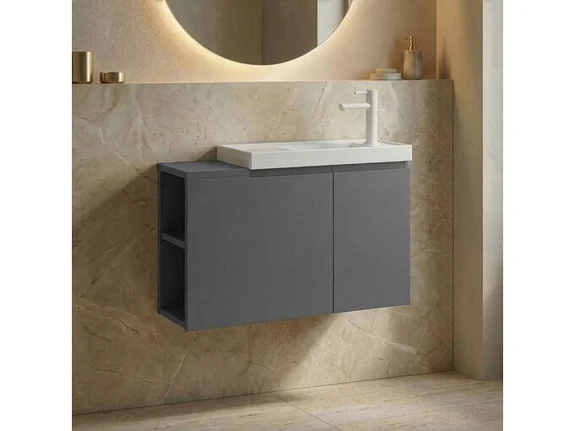 Skye Decor Ormarić za kupatilo sa lavaboom Ferla 80-209 80x45x22cm
