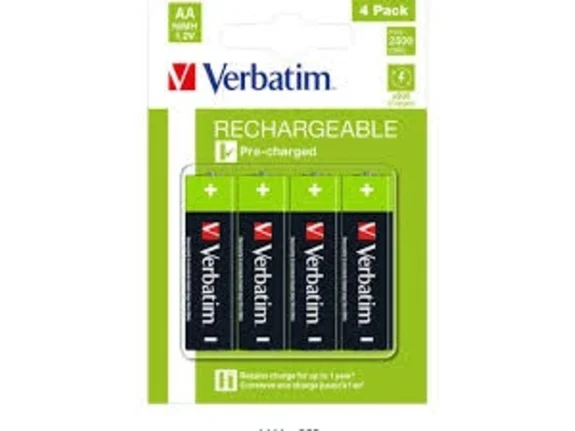 Verbatim Punjiva baterija AA 2500mAh 4 kom