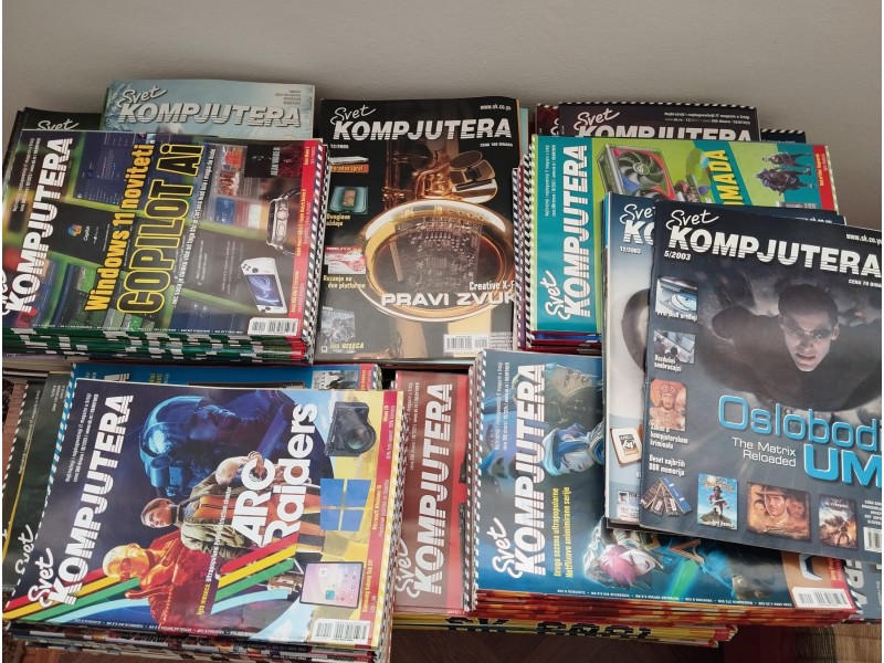 SVET KOMPJUTERA KOLEKCIJA: MAJ 2003. - DECEMBAR 2025.