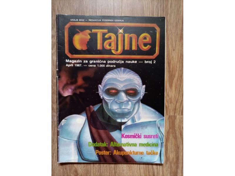 Casopis TAJNE - 1987.