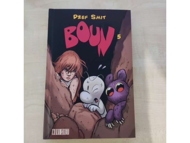 BOUN 5 Džef Smit Čarobna knjiga