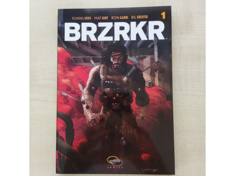 BRZRKR 1 System Comics