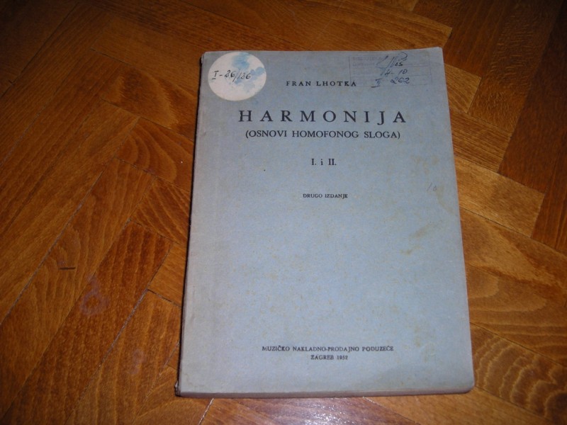 Harmonija Fran Lhotka