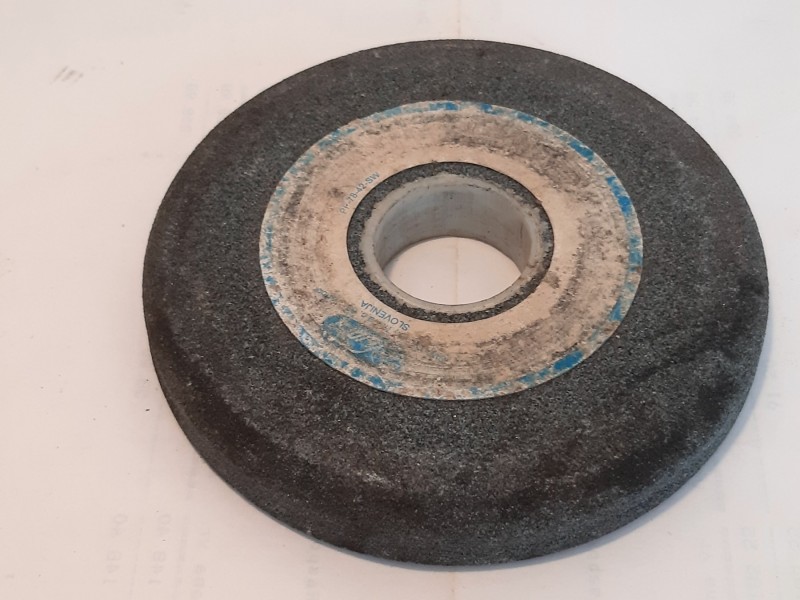 Brusni kamen, tocilo 128x20mm, rupa 32mm, fina granulac
