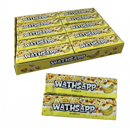 Wathapp chewing gum banana 11g (20/1)