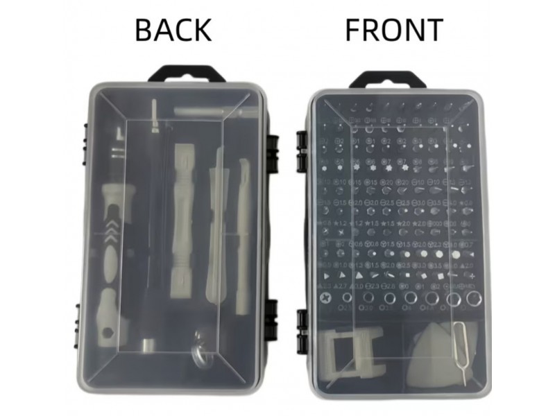 Set preciznih šrafcigera 117 u 1 za elektroniku NOVO