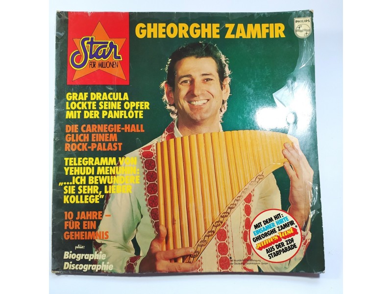GHEORGHE ZAMFIR - STAR FUR MILLIONEN