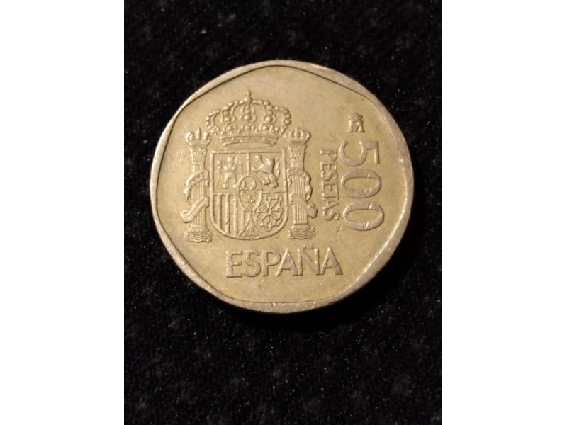 500 pezeta 1989 španija