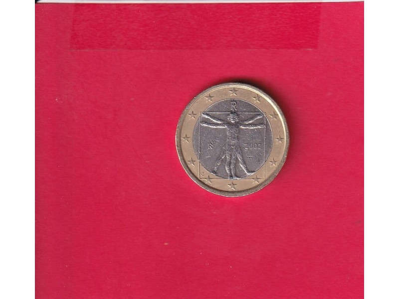 italia 2002 1 euro