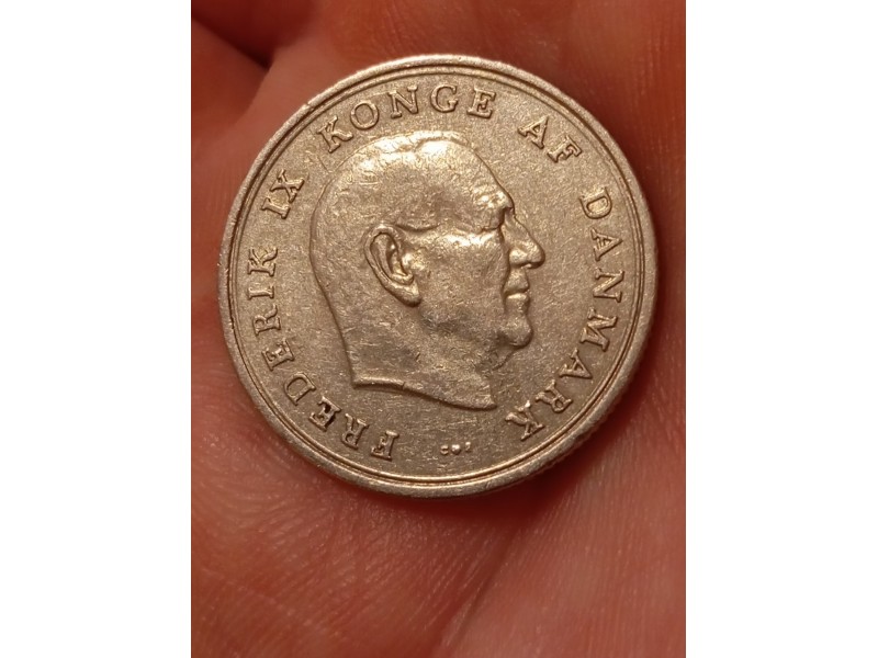 1 krone 1964g. Danska