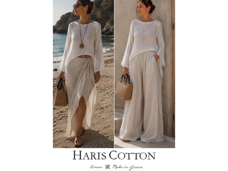 Skupocena HARIS COTTON–lanena dizajnerska tunika