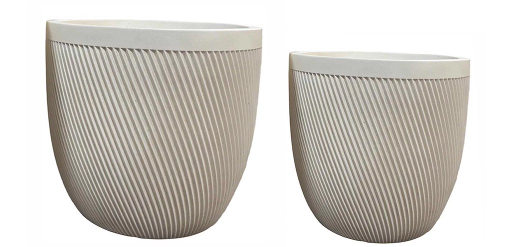 Saksija antic-beige HC30193 22x22x20 cm