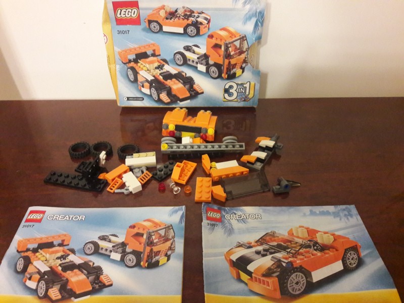 Lego 3 u 1 Sunset speeder