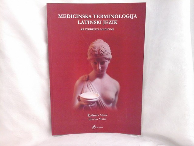 Medicinska terminologija Latinski jezik za studente