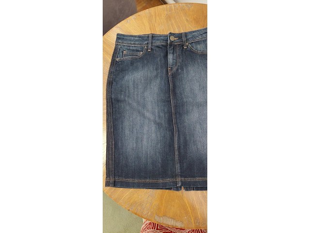 Zara teksas suknja 40