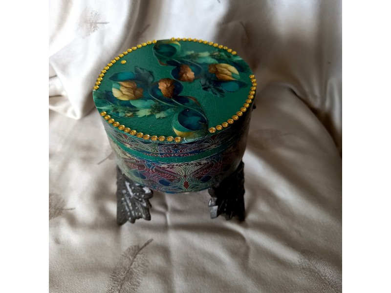 UKRASNA KUTIJA,UNIKAT, ART NOUVEAU