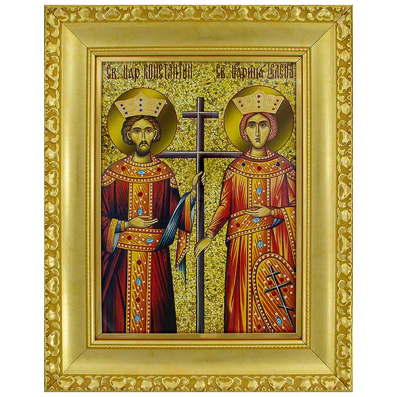 Car Konstantin i Carica Jelena (40x32) cm