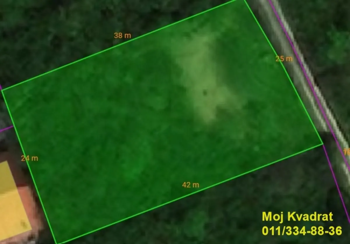 Prodaja, plac, 974m², Grocka, Beograd