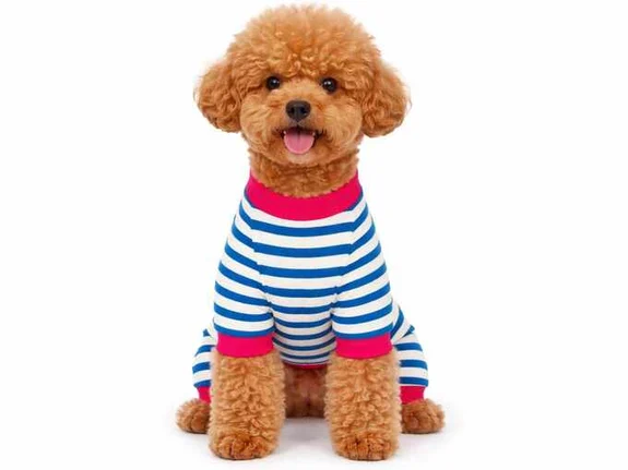 Kombinezon za pse Dog Jumpsuit Pink Heart 2XL
