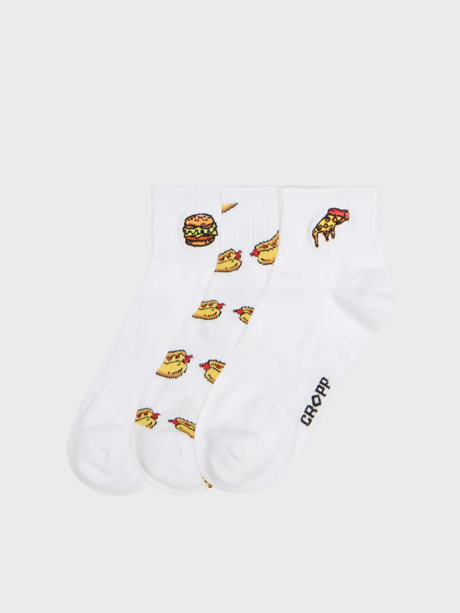 3 pack čarapa